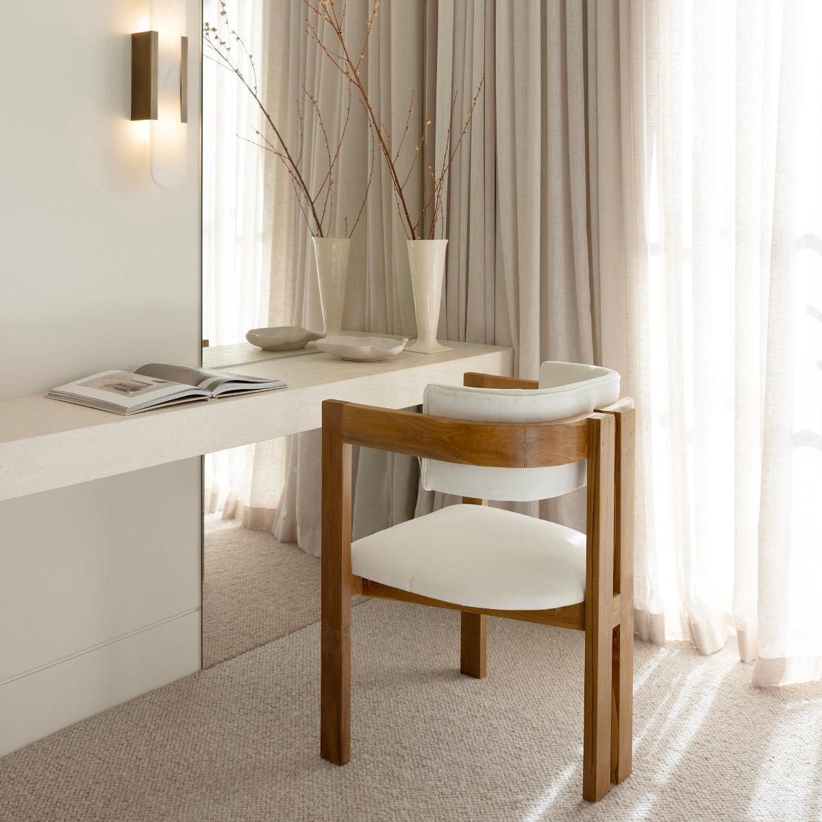Florence Dining Chair - by Ocean Luxe